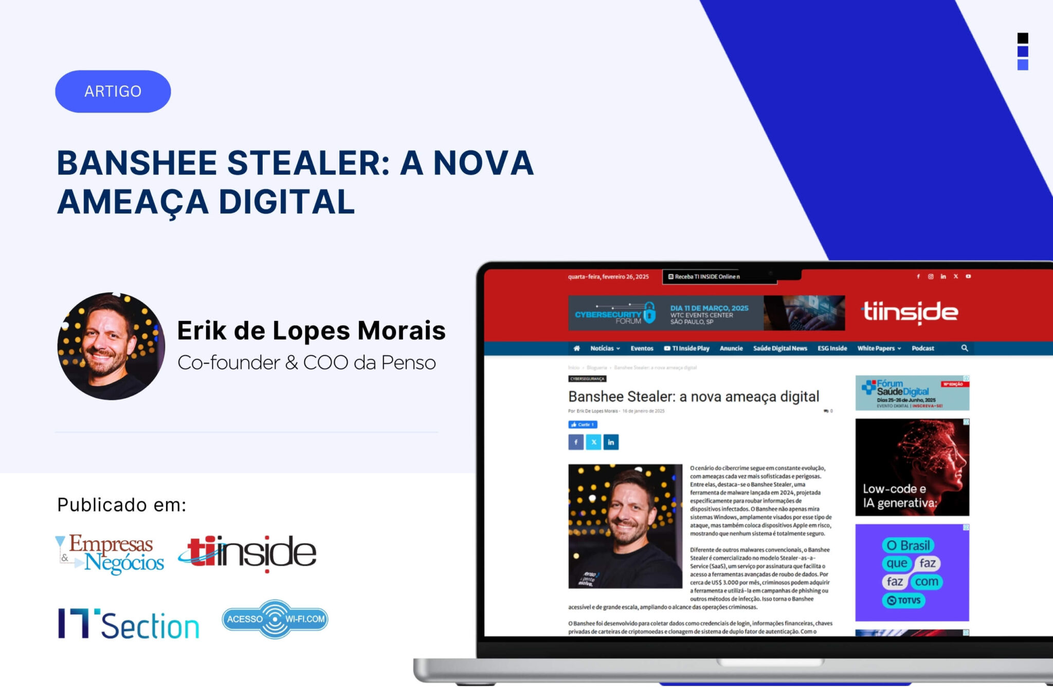 Banshee Stealer: a nova ameaça digital - Penso Tecnologia